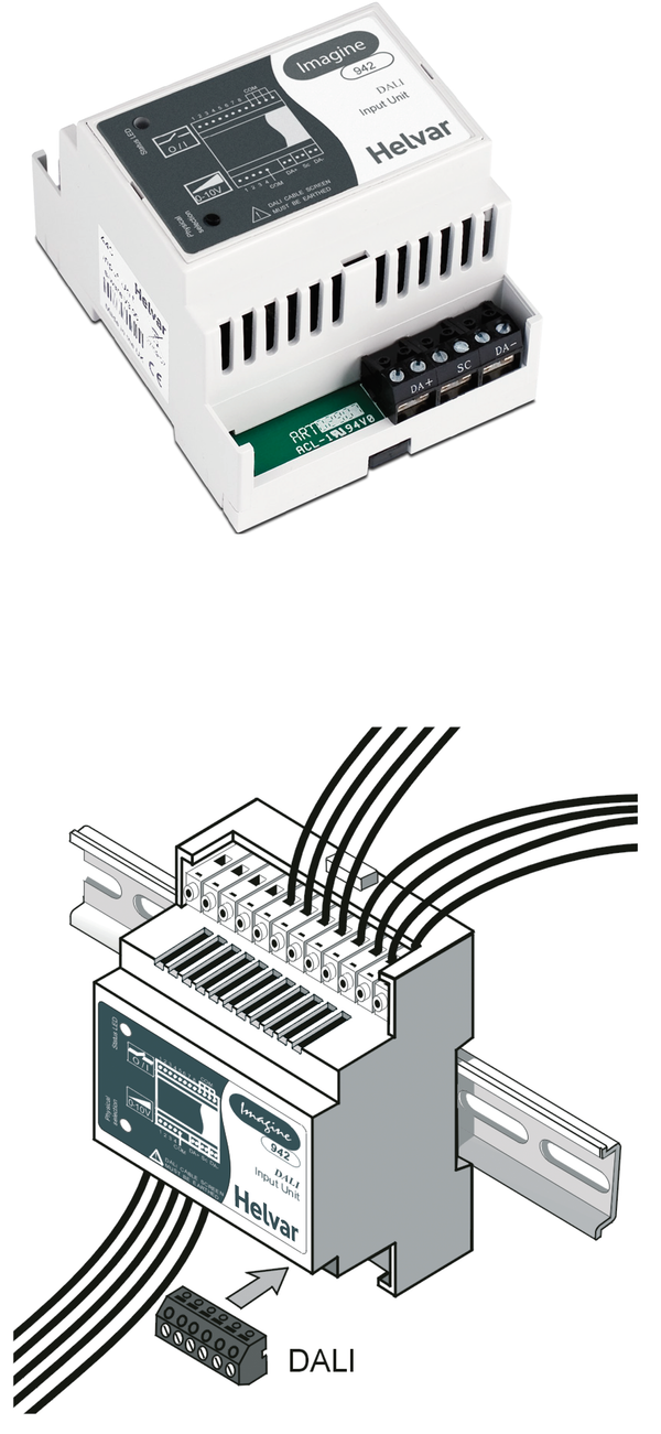 Thiết bị đầu vào Helvar - 942 Input Unit - hdptech